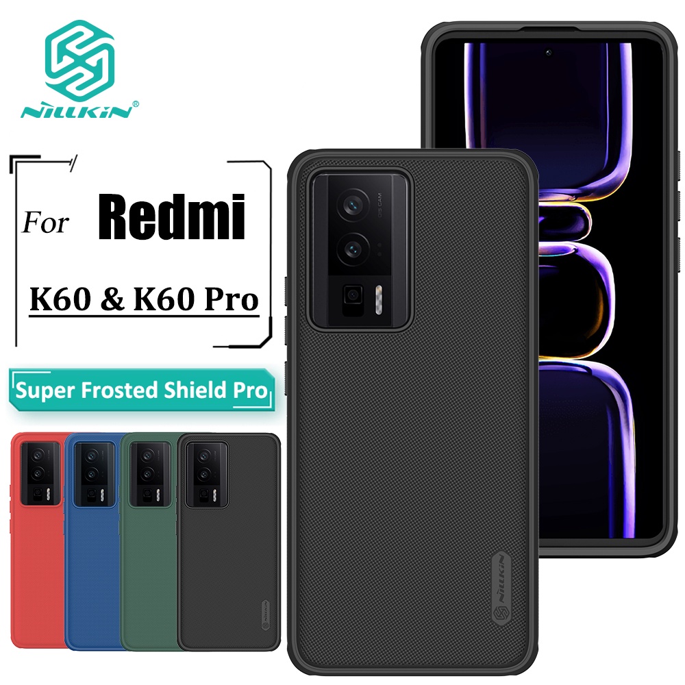 Ốp điện thoại NILLKIN PC cứng siêu mỏng chống sốc chống dấu vân tay cho Xiaomi Redmi K60 Pro ...