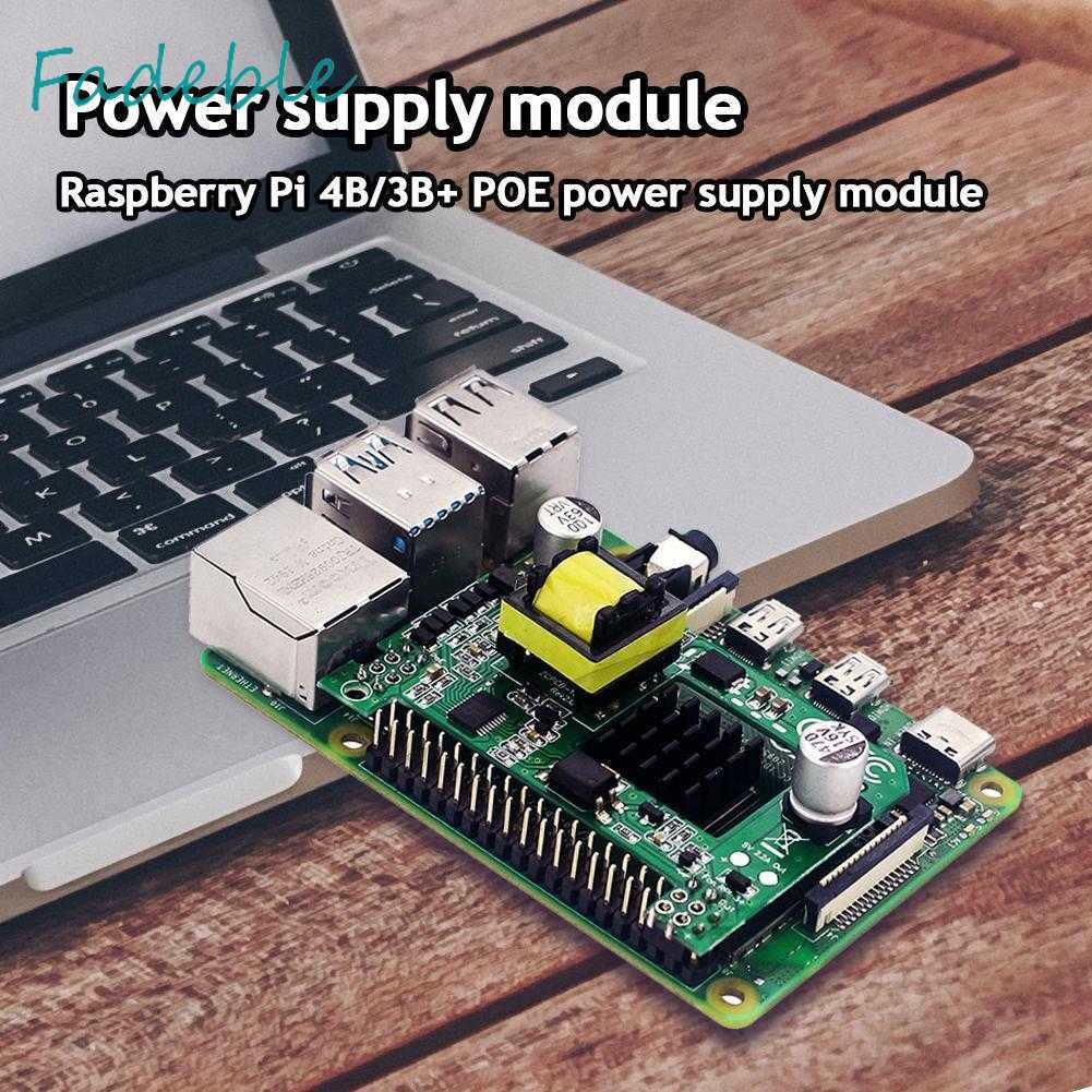 Mô Đun Cung Cấp Nguồn Ethernet POE Kèm Tản Nhiệt Cho Raspberry Pi 4B ...