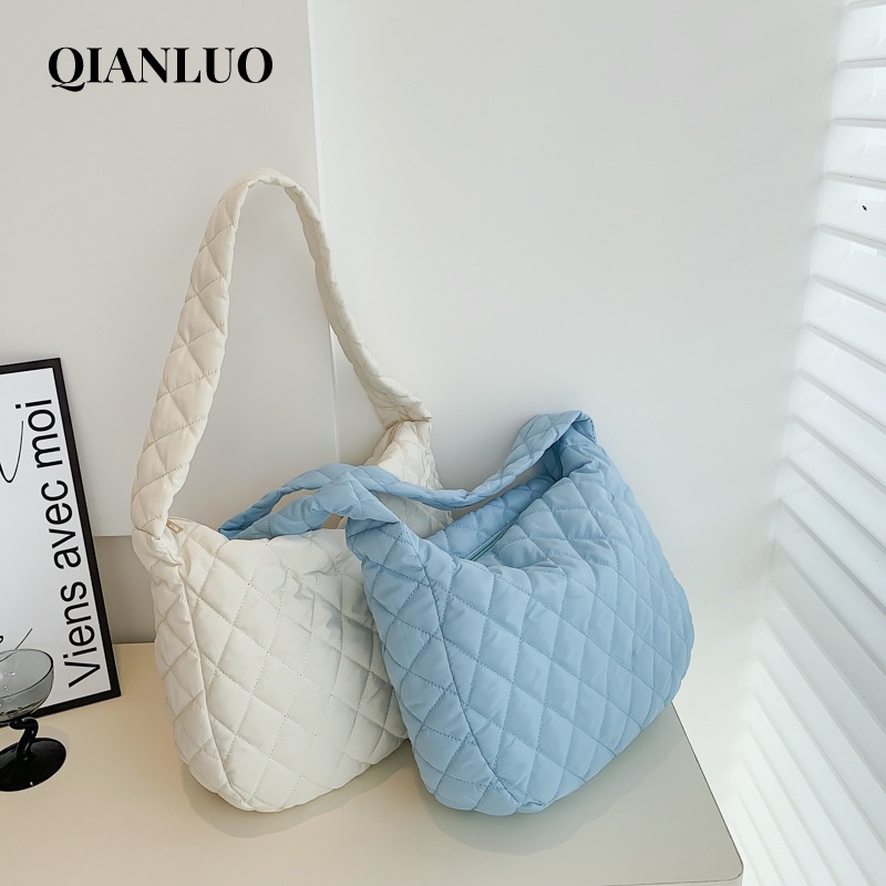 QIANLUO carlyn bag túi xách nữ thiết kế gấp nếp đám mây phong cách Hàn ...