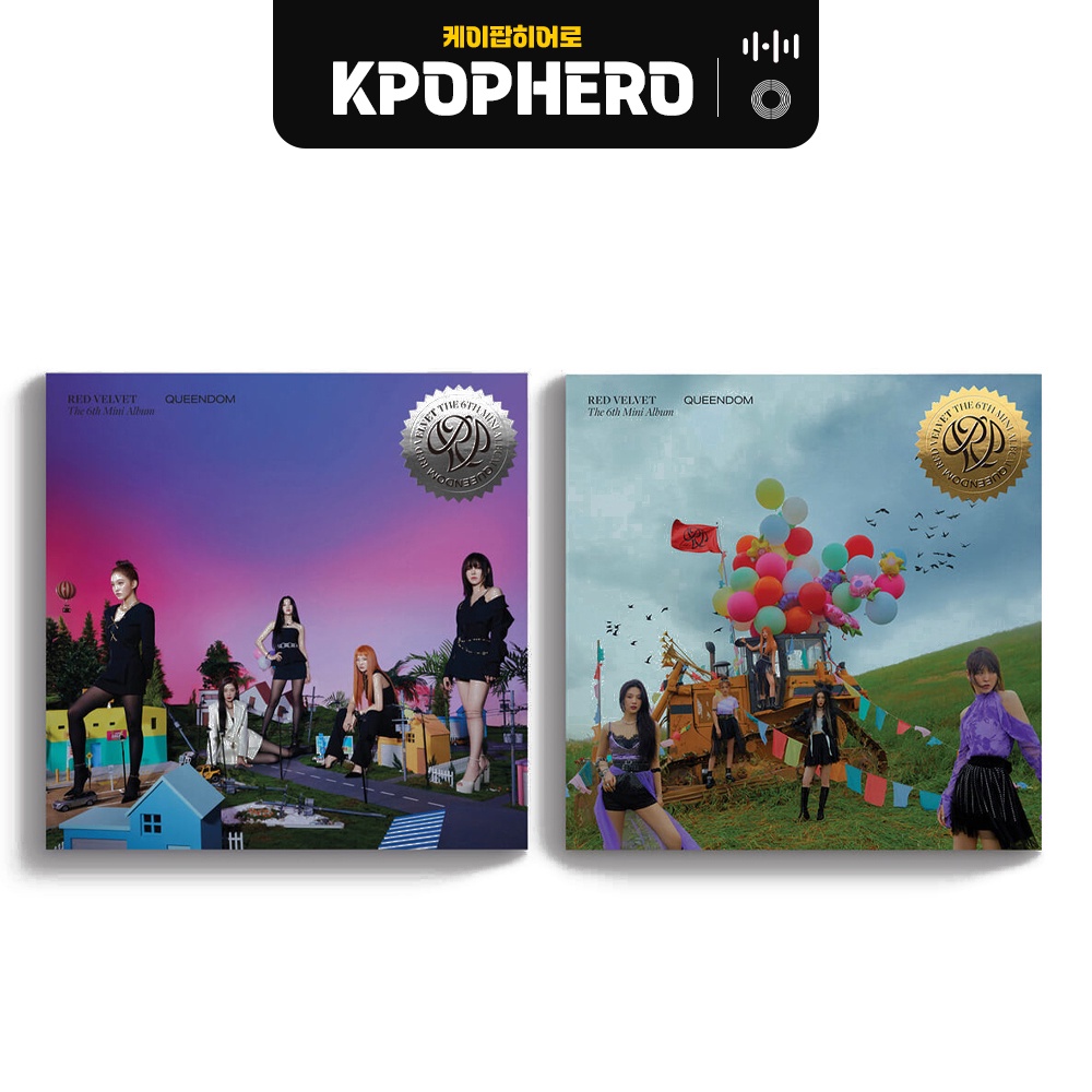 RED VELVET - 6th Mini Album [QUEENDOM] QUEENS Ver. | Shopee Việt Nam