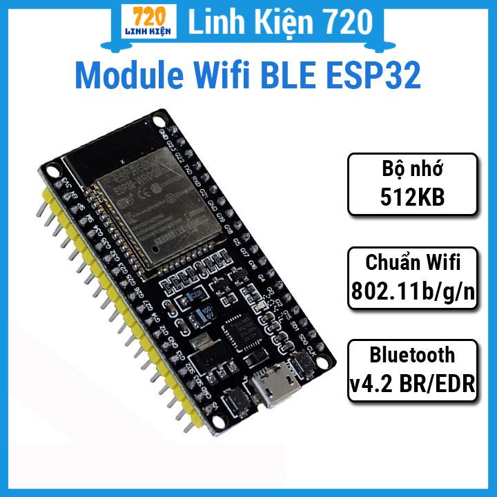 Module ESP32 Node MCU Luanode32 CP2102 | Shopee Việt Nam
