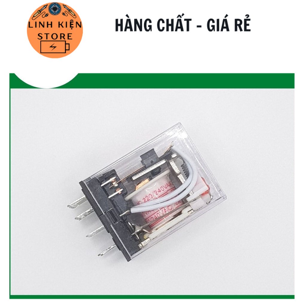 Relay omron 220V 14 chân dòng 5A, Rơ le trung gian, relay 220V | Shopee ...