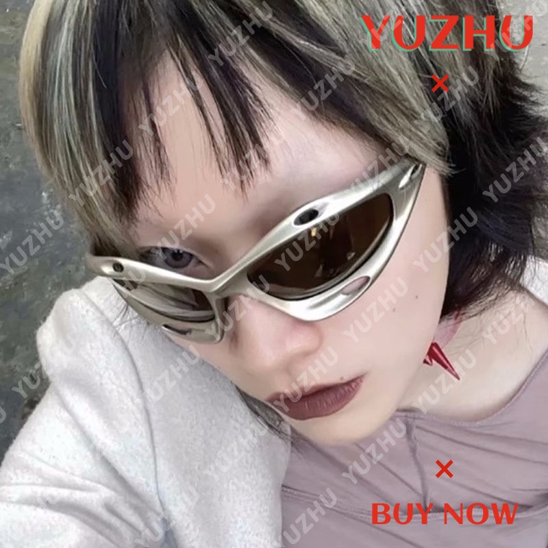 (YUZHU) Kính Mát Y2K Oversized Nhiều Màu Sắc Dành Cho Nam Và Nữ ...
