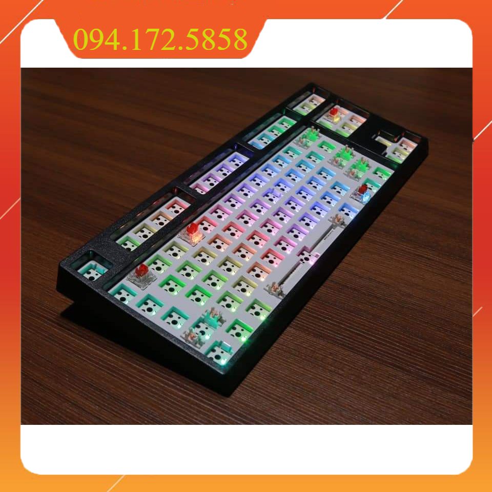 SIEU KHUYẾN MẠI Kit Keycool KC87, kít phím cơ (Hotswap Xuôi / 3 Mode ...
