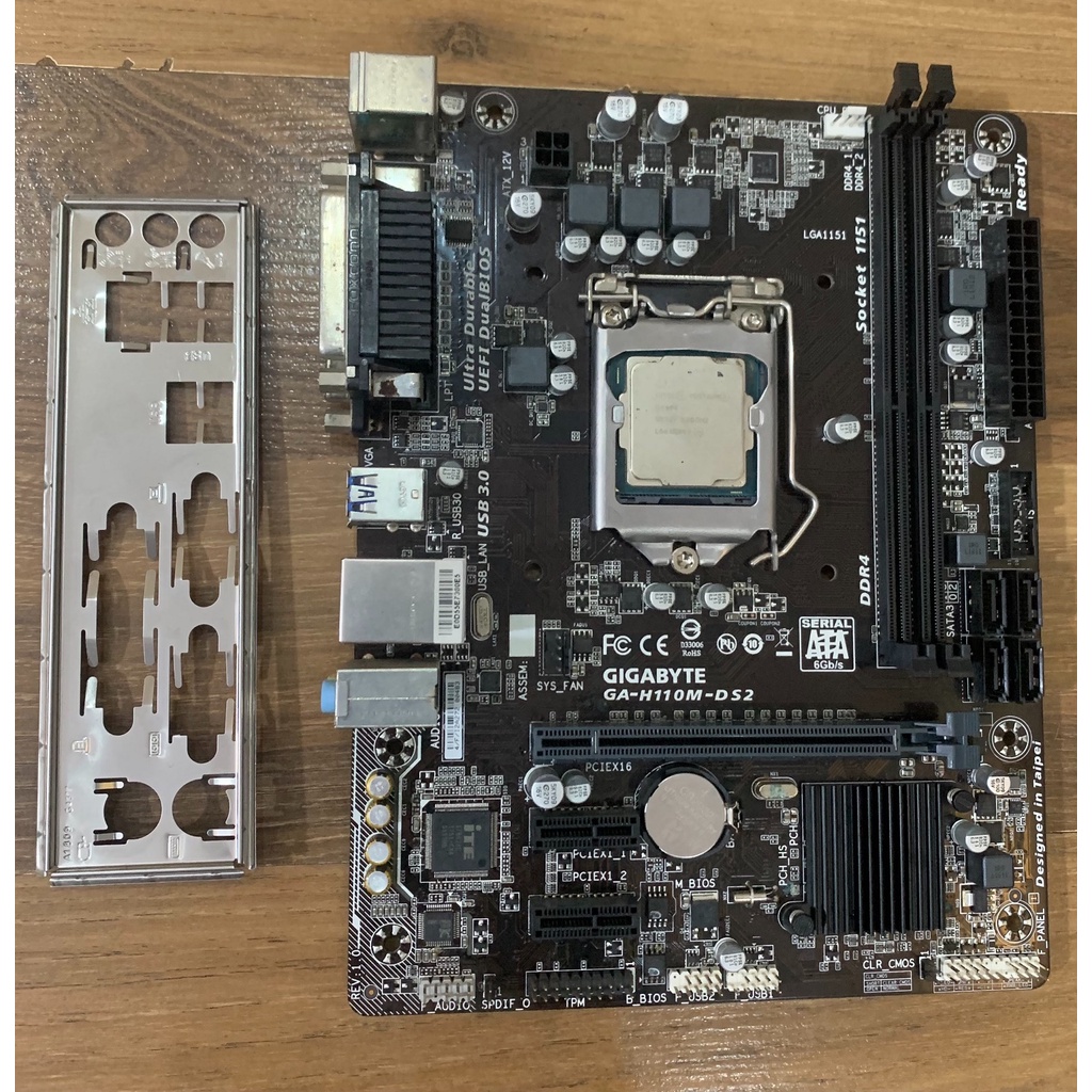Combo main H110M-DS2+8Gb+G4400 zin tặng Fe+ tặng keo tản nhiệt | Shopee ...
