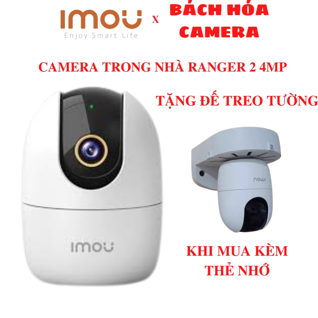 Camera IP WIFI XOAY 360 2M 4M IMOU Ranger2 A42 A42P - A22EP Trong Nhà ...