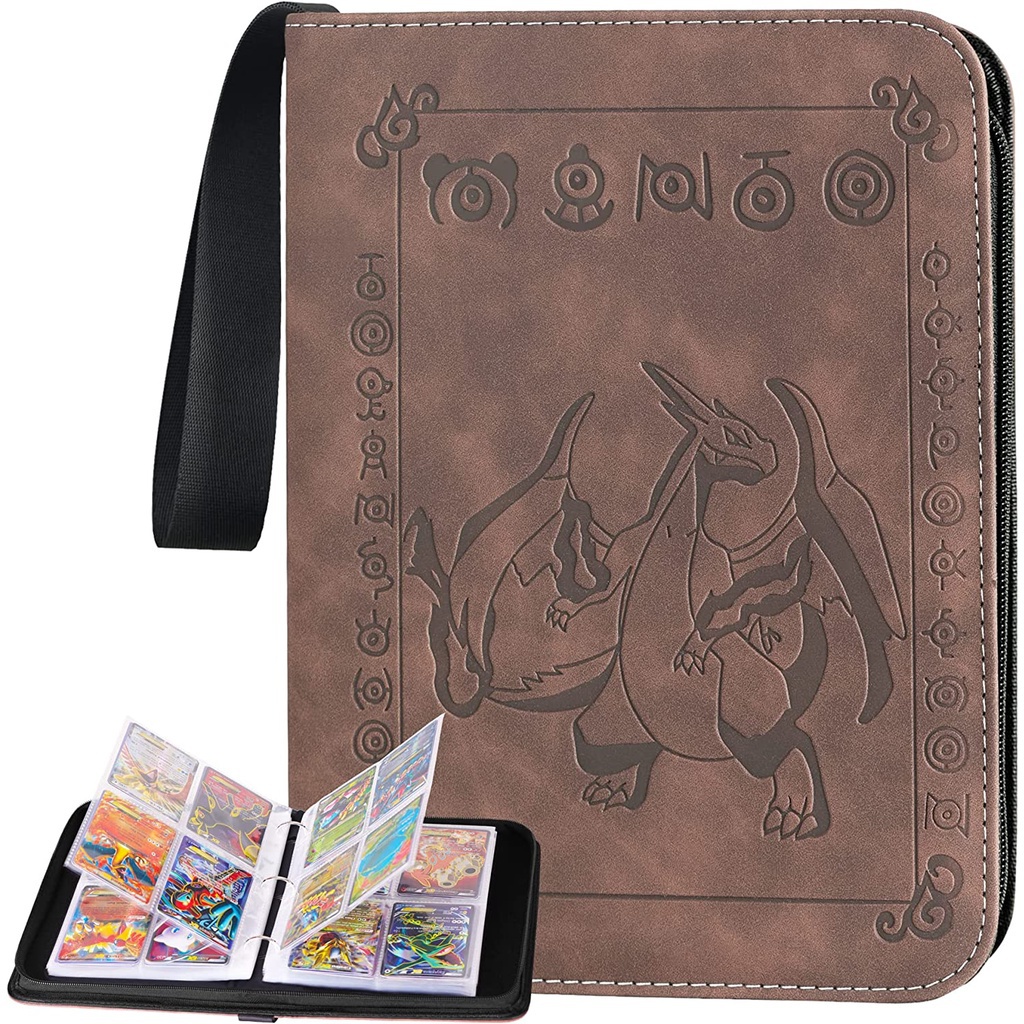 công suất 400 thẻ pokemon album charizard binder holder túi đựng đồ ...