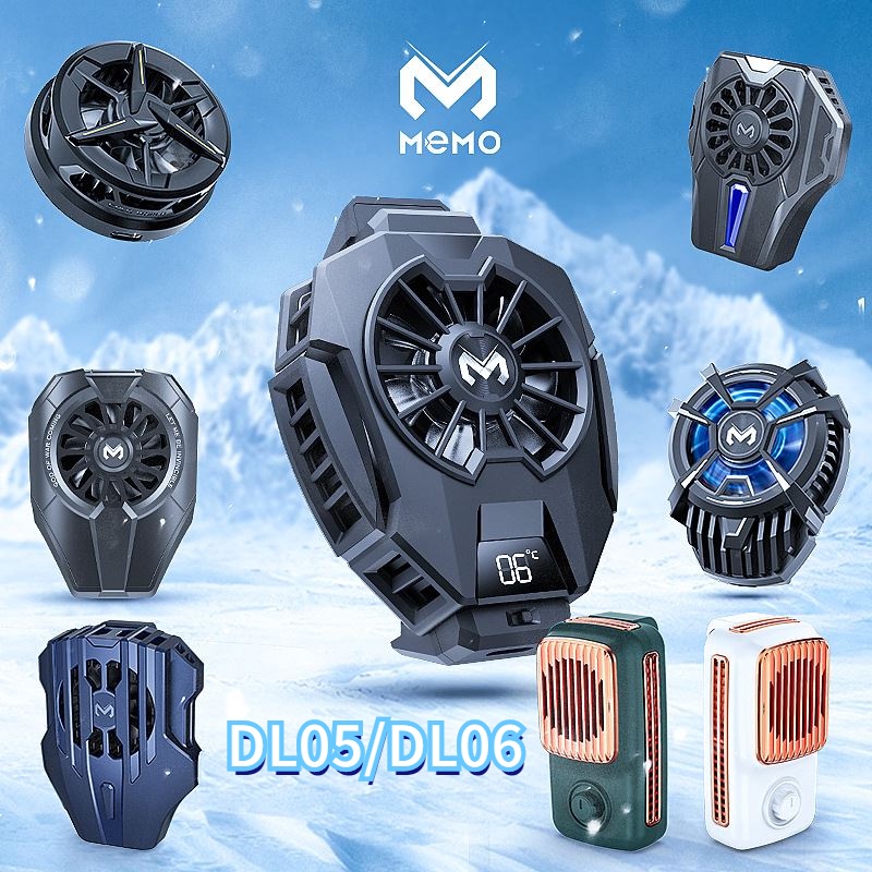 Quạt tản nhiệt điện thoại sò lạnh MEMO CX07/DL06 Pro Nút chơi game auto ...