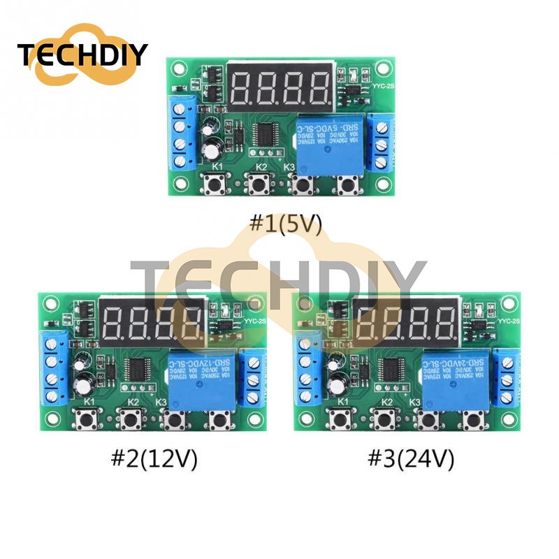 Mô Đun Hẹn Giờ Tự Động YYC-2S 5V 12V 24V | Shopee Việt Nam