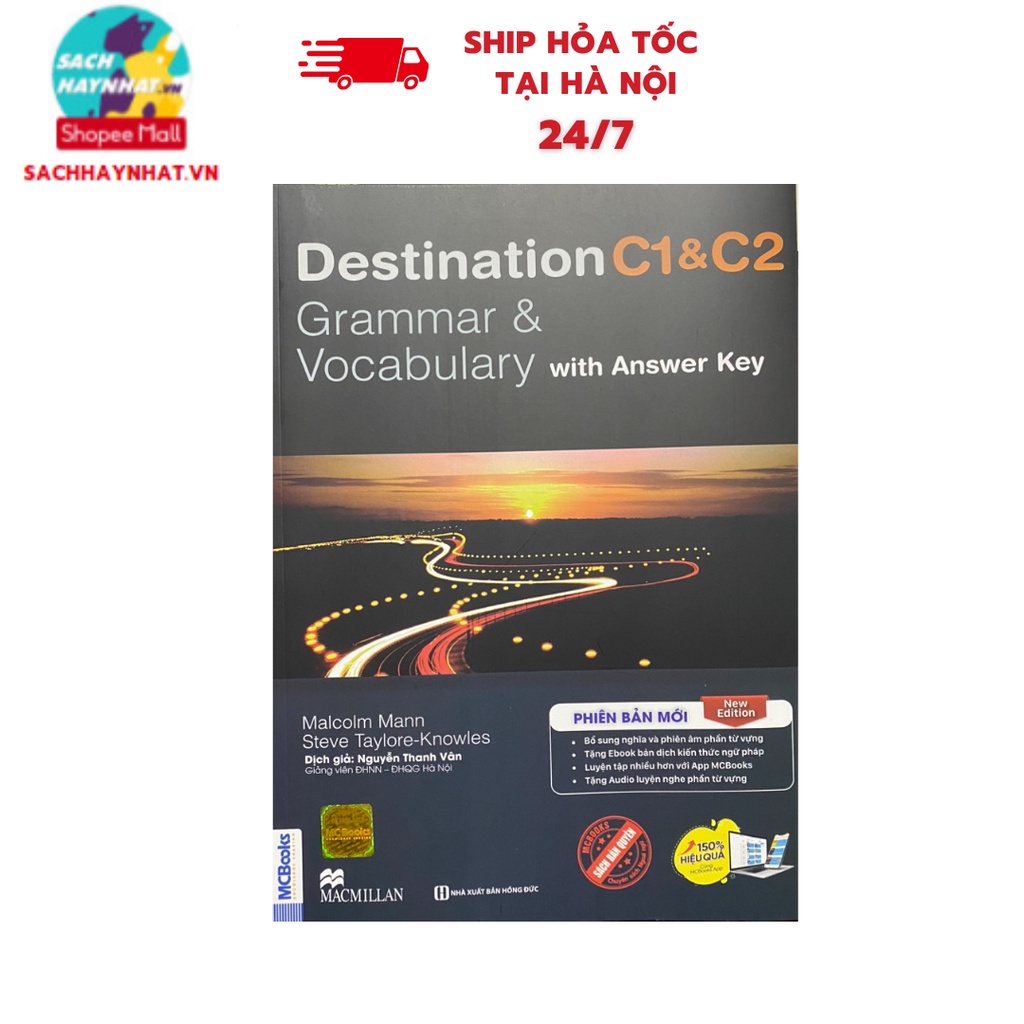 Sách - Destination C1 C2 Grammar & Vocabulary with Answer Key ( tái bản 2023 ) | Shopee Việt Nam