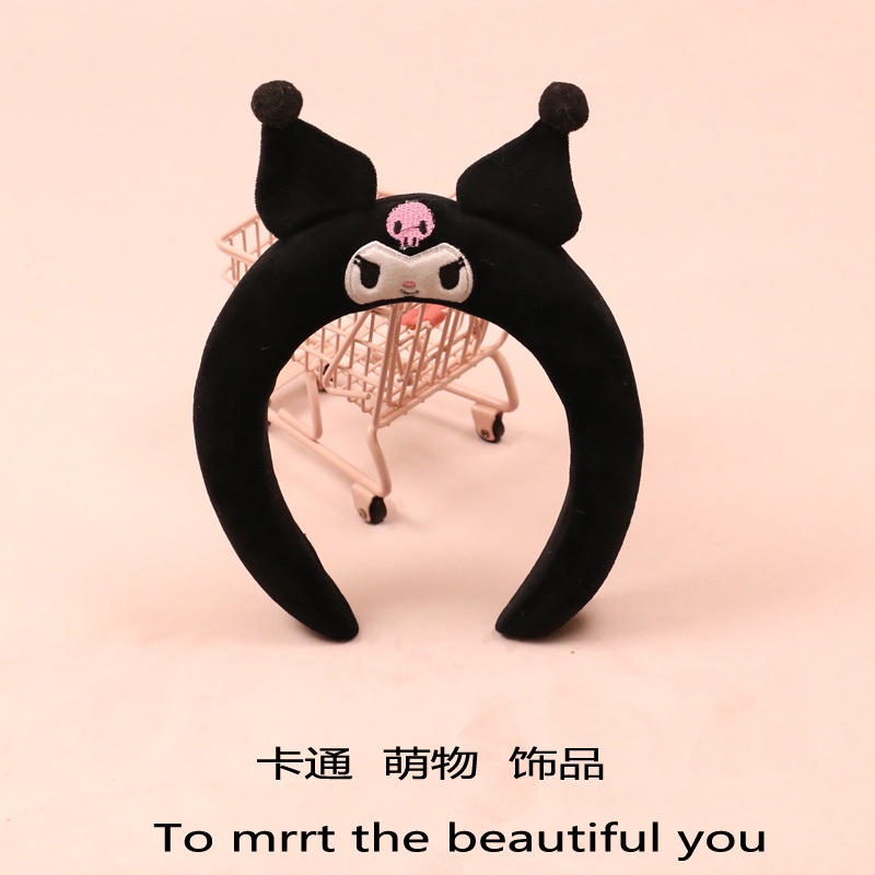 Băng Đô Cài Tóc Hình Chú Bò Sữa / Chuột Mickey / Minnie / Hoa Hồng Nhồi ...