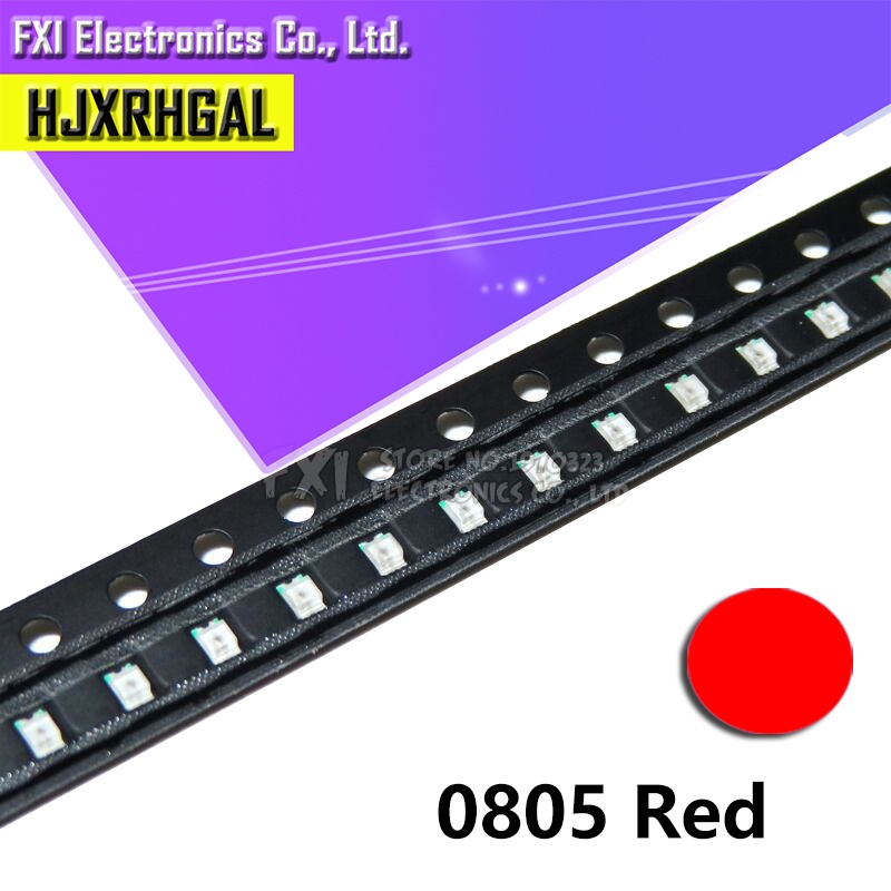 Bộ 100 Đèn LED 0805 SMD 005 Ánh Sáng Đỏ | Shopee Việt Nam