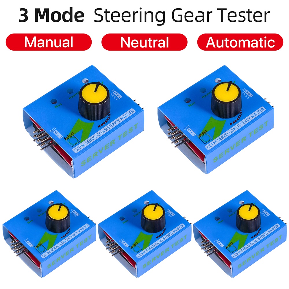 Multi servo tester gear test 3ch ecs bộ điều khiển tốc độ nhất quán ...