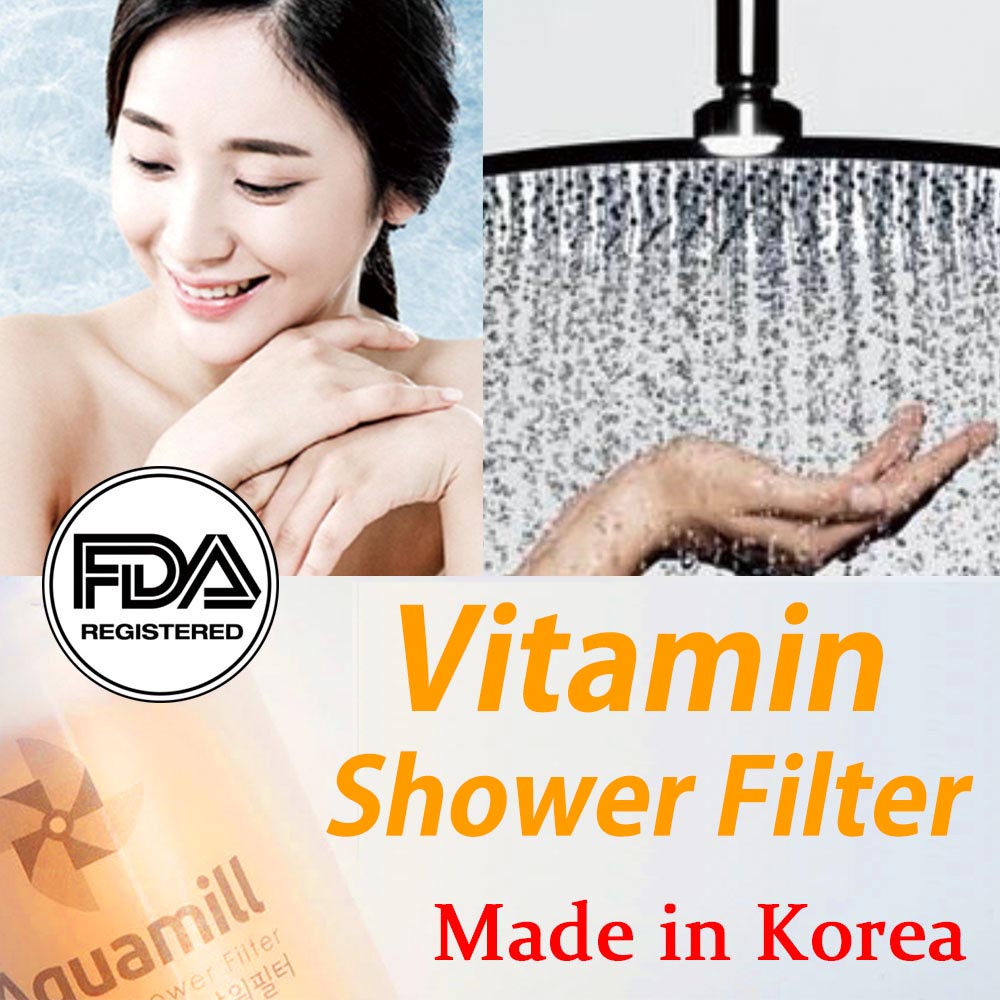 Aquamail Vitamin C Shower Filter Healing Made in Korea | Shopee Việt Nam