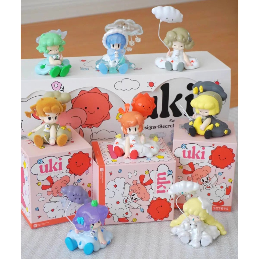 [Có sẵn] [Chính hãng] blindbox mô hình nhân vật uki moon and weather ...
