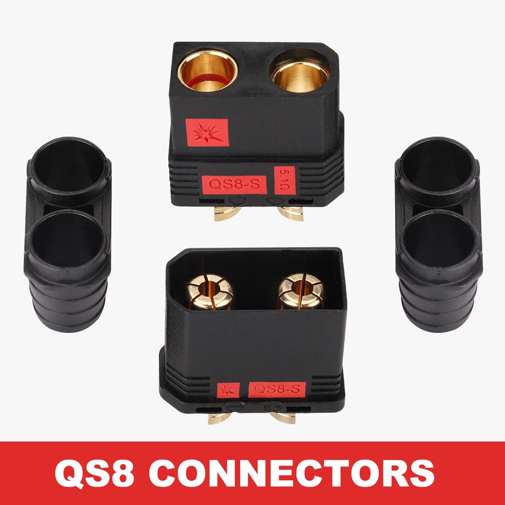 1 cặp qs8 anti-spark connector set nam và nữ cho rc lipo battery rc car ...