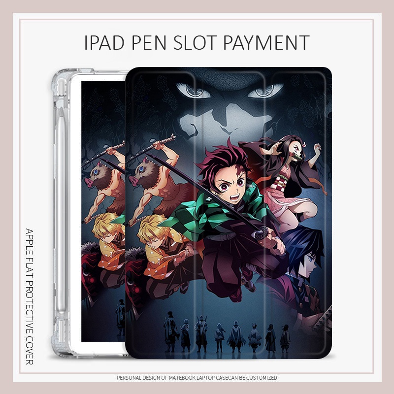 Bao Da Máy Tính Bảng Hình Demon Slayer Cho iPad air3 / 4 / 5 mini4 / 5 ...