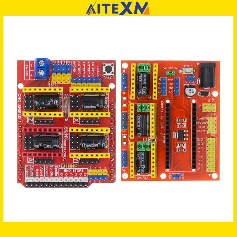 Cnc Bảng Mạch Mở Rộng v3 / cnc v4 Cho Máy In 3d arduino | Shopee Việt Nam