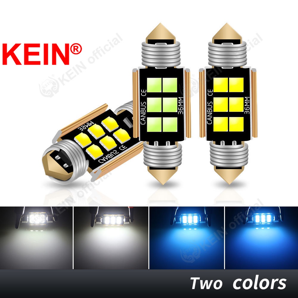 Kein 10 Chiếc Đèn Trần Ô Tô Festoon Led 31MM 36MM 39MM 41MM C5W C3W C10W Nội Thất Ô Tô Mái Vòm ...
