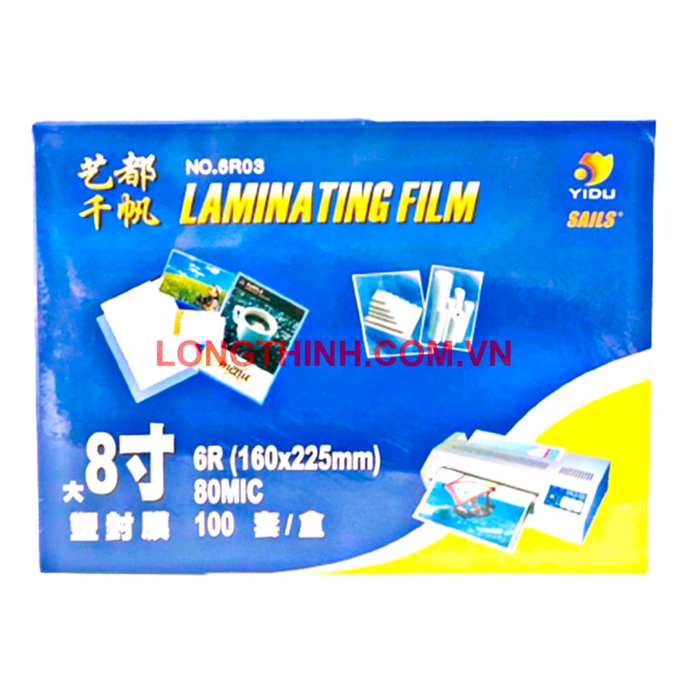 Nhựa ép plastic A5 -80mic /100 tờ Yidu (Laminating Film) | Shopee Việt Nam