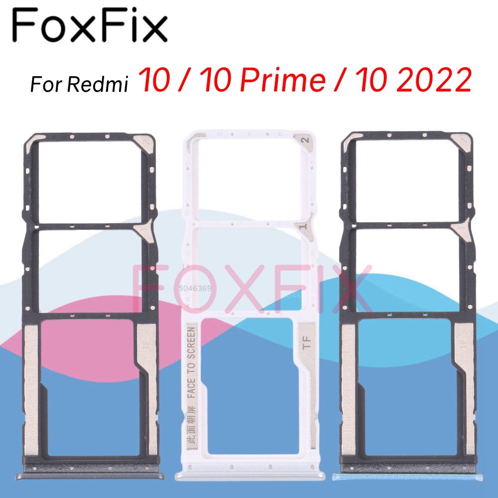 Khay đựng thẻ SIM cho Xiaomi Redmi 10 Prime 10 2022 Khe cắm SIM Thay ...