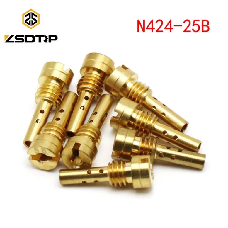 Motorcycle Carburetor Slow Pilot Jet Injector Nozzle Velocity Emulsion ...