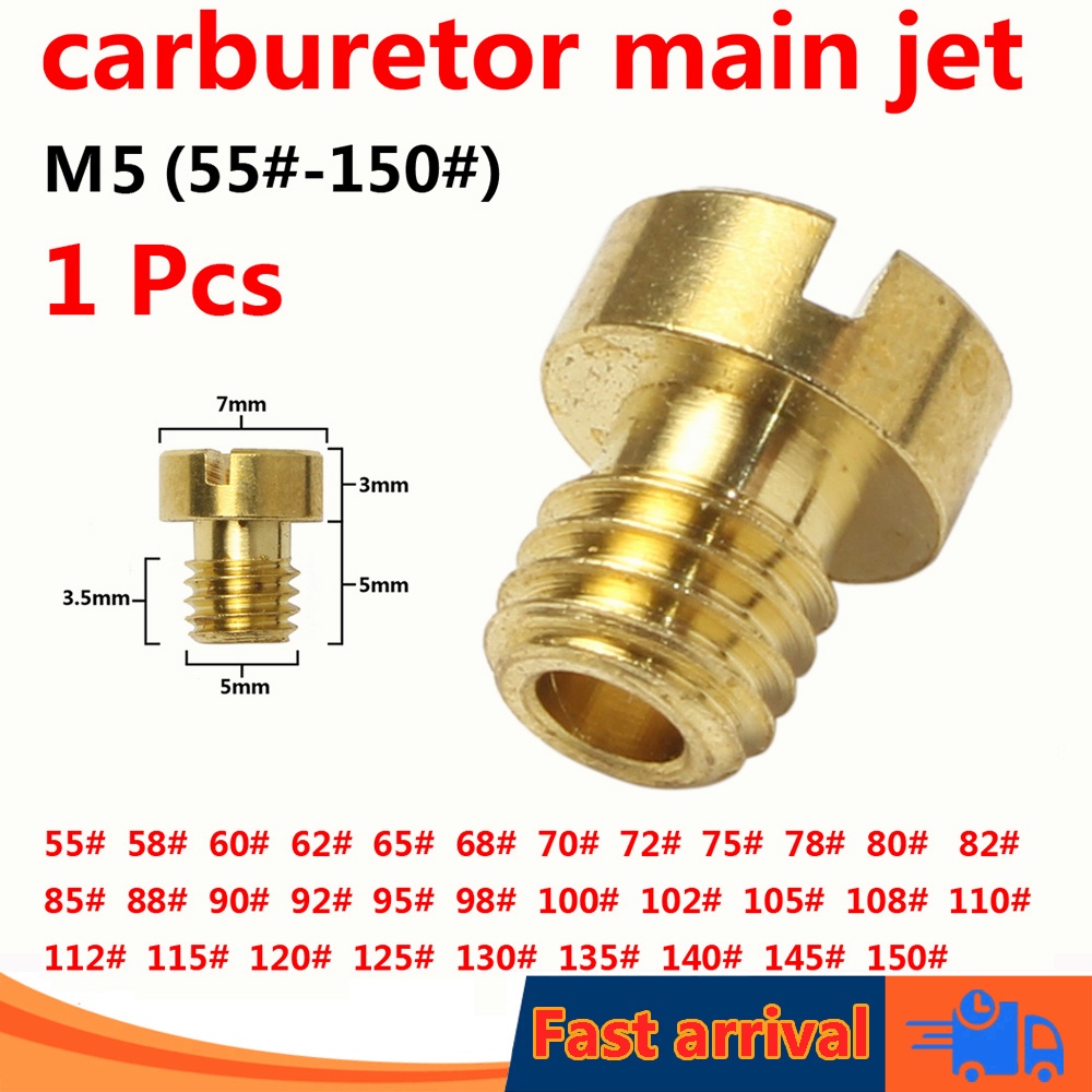 1 chiếc bộ chế hòa khí m5 vòi phun phản lực chính 55 -150 cho dellorto ...