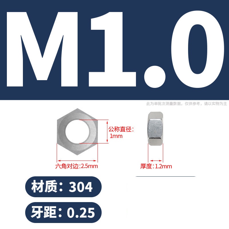 Đai Ốc Lục Giác Bằng Thép Không Gỉ 304 a2-70 m1.6 / m2 / m2.5 / m3 / m4 / m5 / m6 / m8 / m10 ...