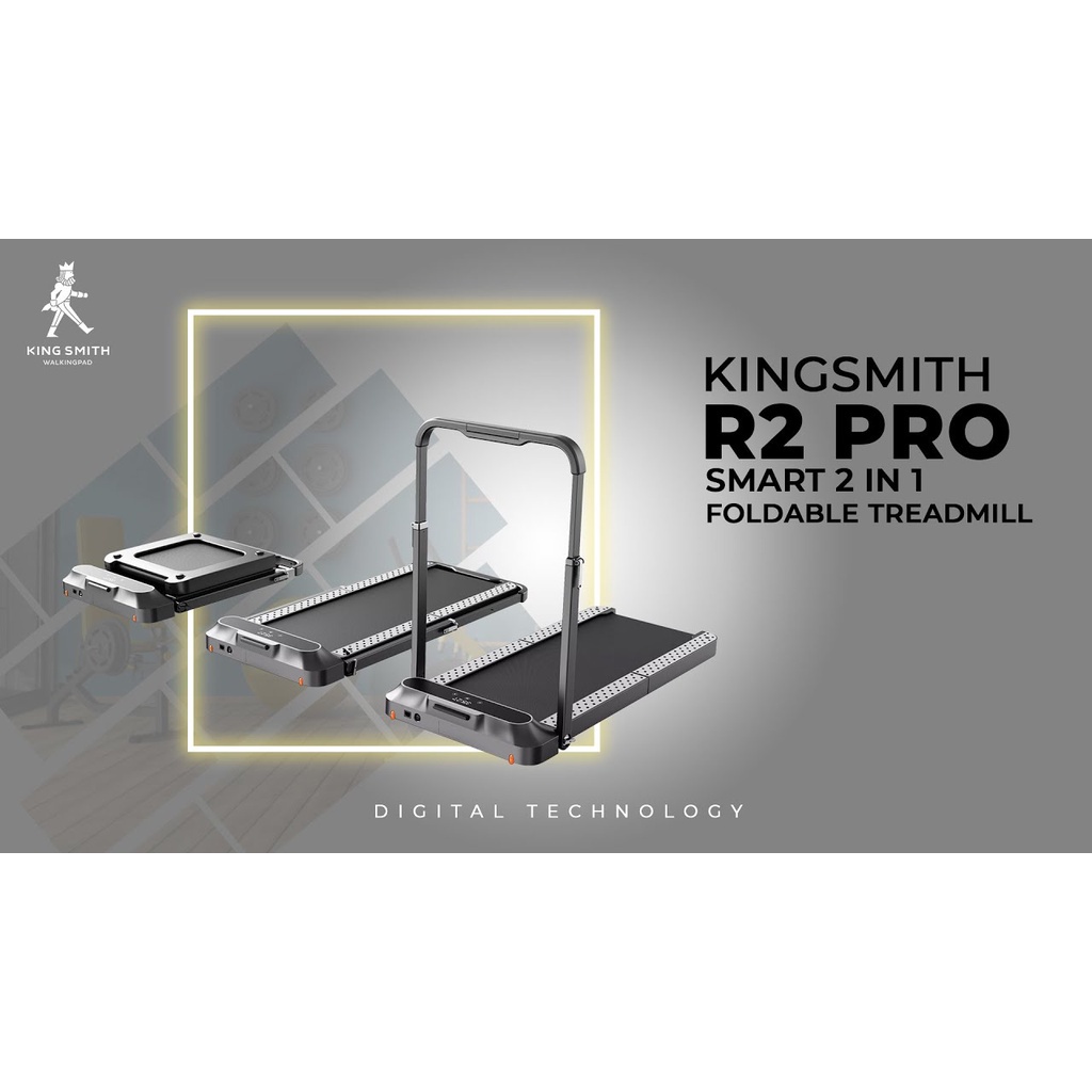 Máy chạy bộ thông minh Kingsmirth R2/R2 Pro chạy vận tốc 12km/1h bản ...