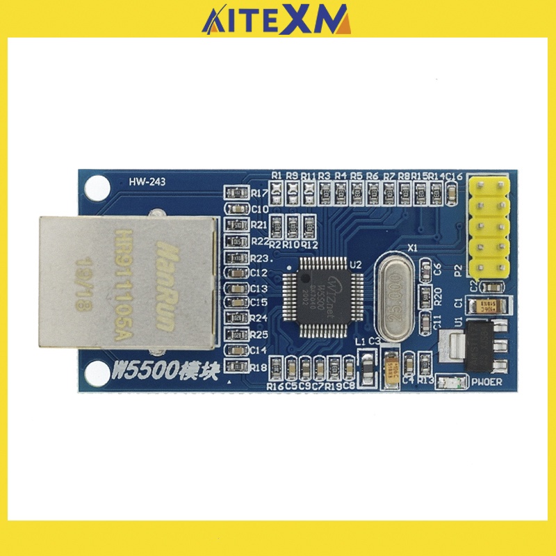 Mô Đun Lập Trình Phần Cứng Mạng ethernet w5500 tcp / ip 51 / stm32 w5100 | Shopee Việt Nam