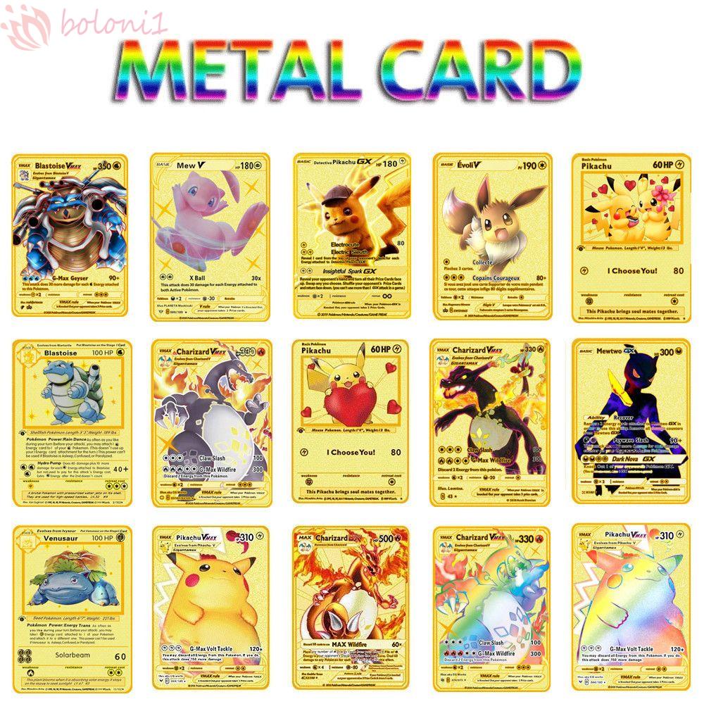 [COD] Pokemon Cards Christmas Gift Child Toys English Charizard Vmax GX ...