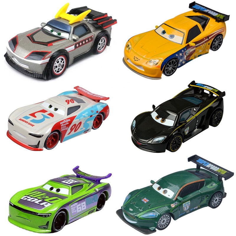 Pixar Cars 3 Lightning McQueen Đua Xe Kéo Đảng 1: 55 Diecast Hợp Kim ...