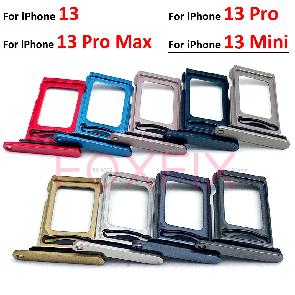 Khay Sim Cho iPhone 13 Pro Max Mini Dual SIM Đựng Thẻ Khay Khe Cắm ...