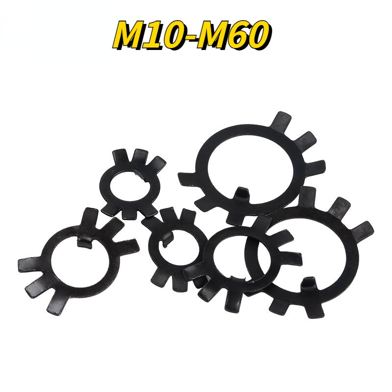 Đai Ốc Tròn Gb858 Bằng Sắt Màu Đen Sáu Khóa Chuyên Dụng | Shopee Việt Nam