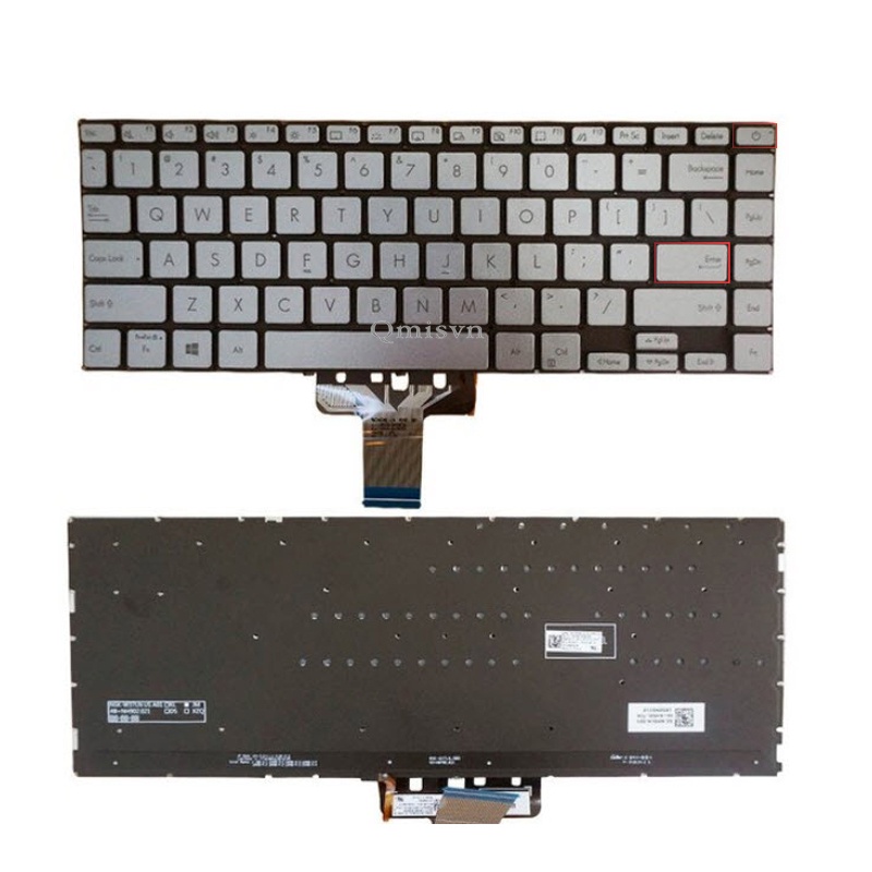Bàn phím laptop Asus Zenbook 14 UX434 UX434I UX434IQ UM434I UM434IQ ...