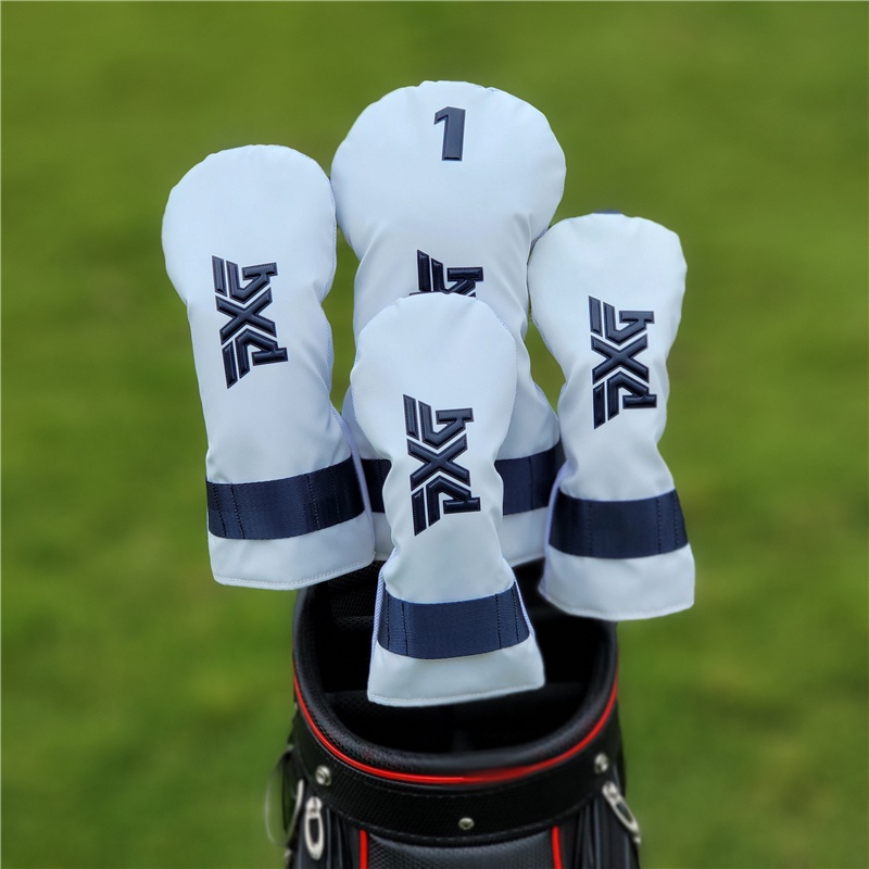 Sân golf pxg #1 #3 #5 Mũ trùm đầu bằng gỗ driver fairway woods cover da ...