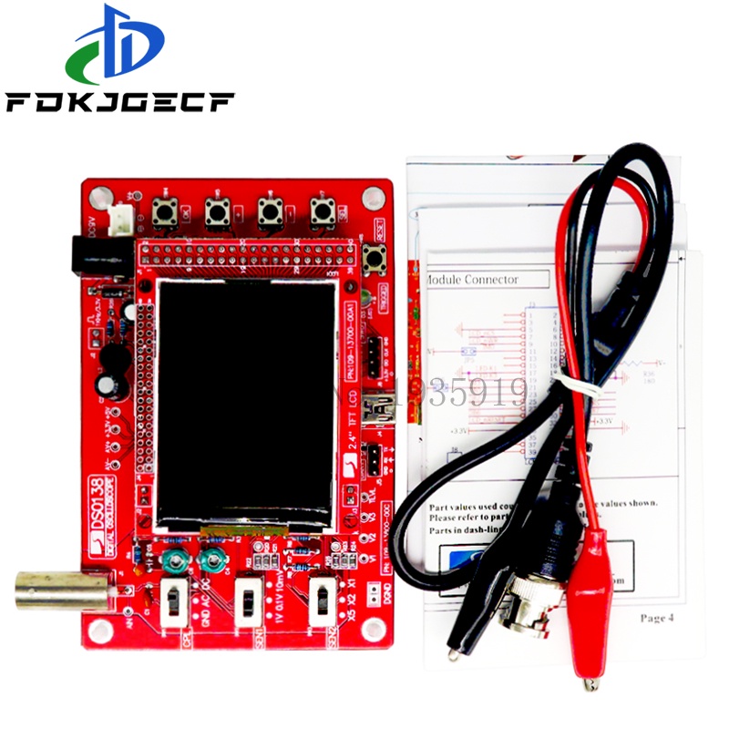 Bộ Máy Dao Động Kỹ Thuật Số DSO138 2.4 "TFT DSO138 Bằng Acrylic Cho ...
