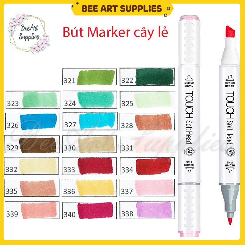 Bút Marker Cây lẻ - Touch Soft - Gam Pastel 2( 10k/ cây ) - Page 10 ...