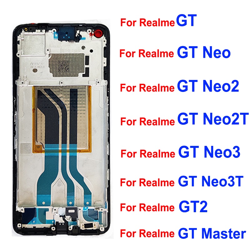 Lcd Khung Trước Dành Cho OPPO Realme GT Neo3 3T Neo2 Neo2T GT NEO GT Master 5G Màn Hình Trước ...