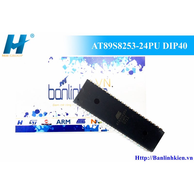Vi điều khiển 8051 các loại AT89S8253 89C51 89C52 89S52 89C2051 | Shopee Việt Nam