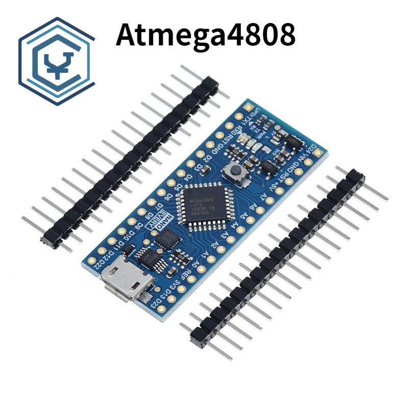 1 Bảng Mạch Điều Khiển Nano Cho Arduino Nano Every Atmega4808 Atmega328 CH340 UPDI Downloader ...