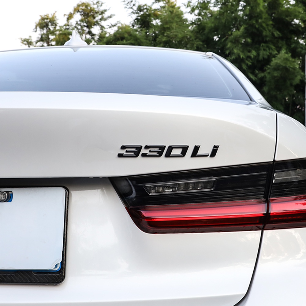Logo Chữ Cái ABS 3D Dán Trang Trí Xe Hơi BMW 3 Series 320i 325i 328i ...