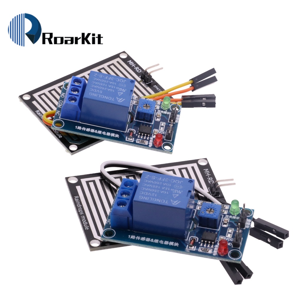 Mô-đun cảm biến phát hiện giọt mưa tuyết Thời tiết mưa DC 5V / 12V Độ ...