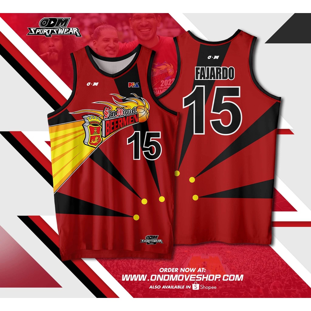 San Miguel Biamen PBA Jersey | Shopee Việt Nam