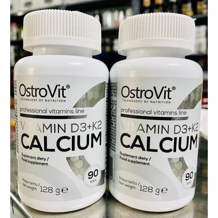 Ostrovit Vitamin D3+K2 Calcium 90 Viên | Shopee Việt Nam