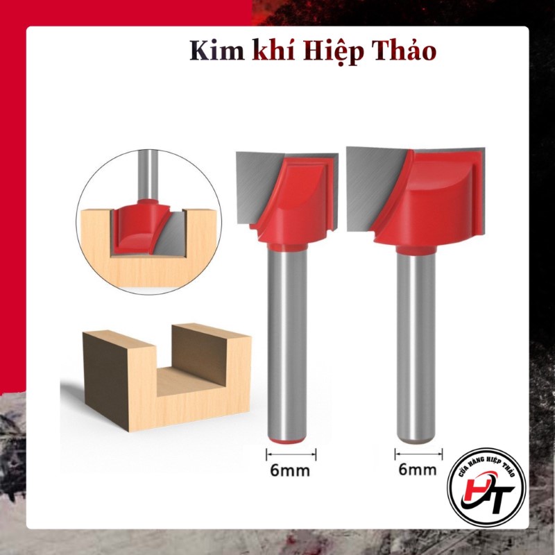 Mũi phay CNC lấy nền gỗ thẳng cốt 6mm mũi soi mặt bàn vuông dao phẳng ...