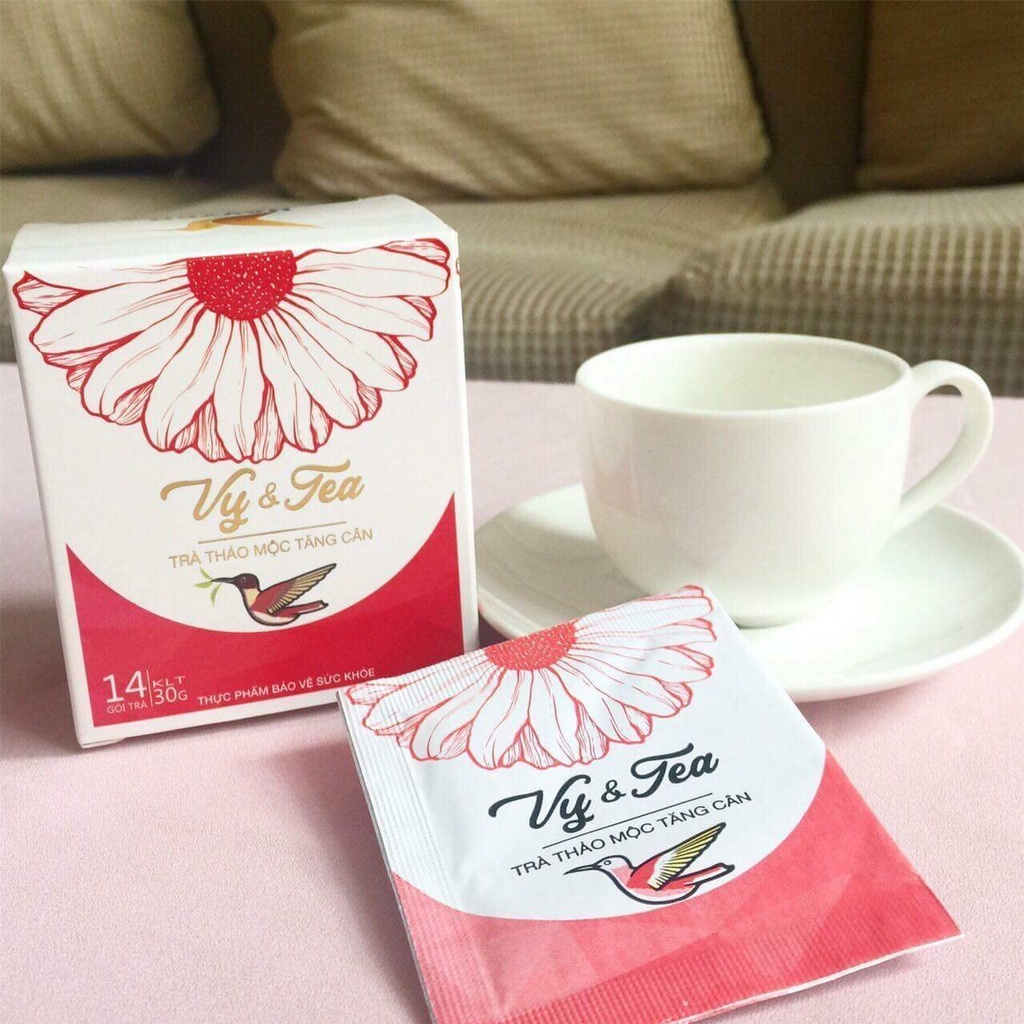 (Giao Hỏa Tốc) Trà Tăng Cân Vy-----Teea Cao Cấp (14 gói) Chính Hãng | Shopee Việt Nam