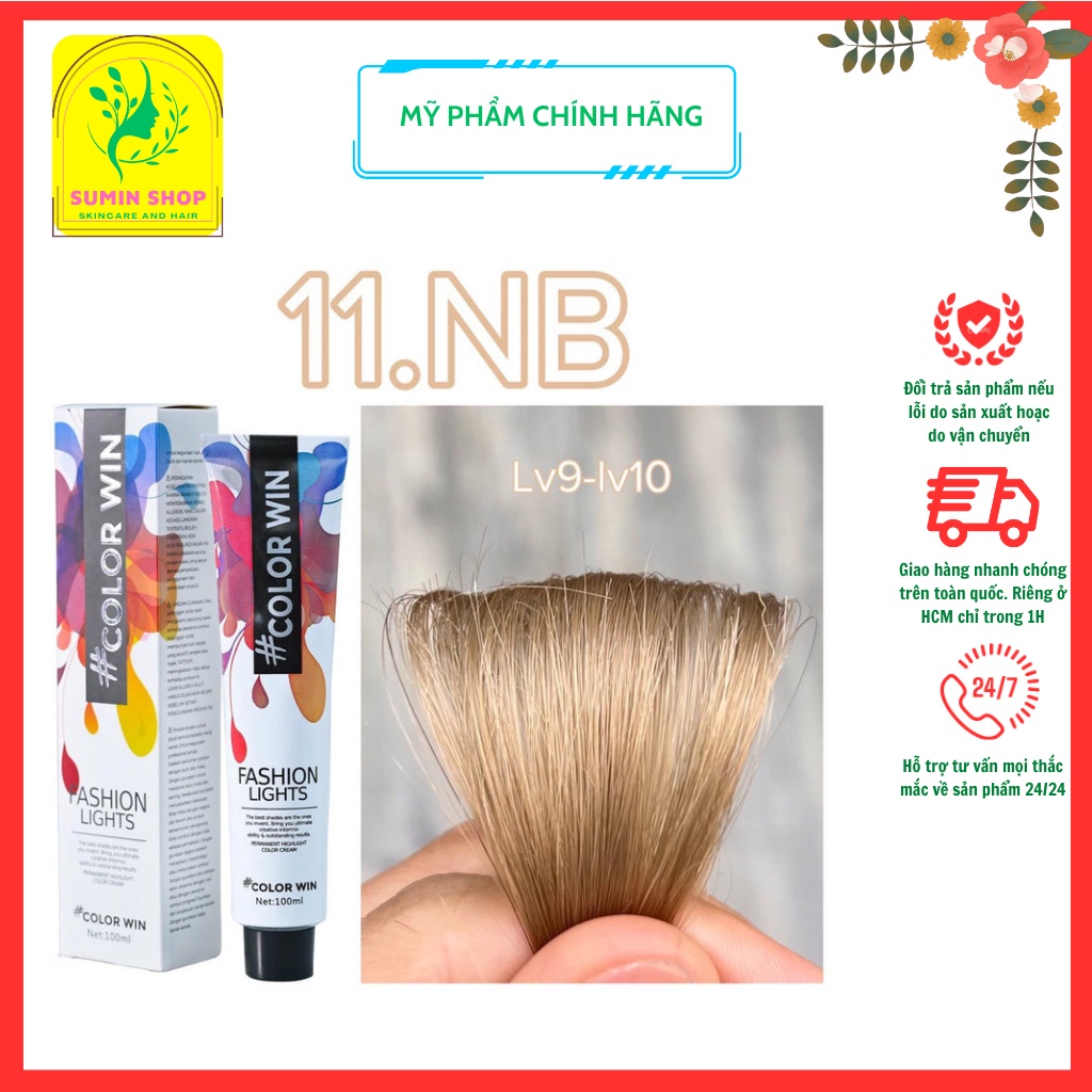 Màu nhuộm cao cấp Color Win Fashion Lights 100ml ( Spain ) | Shopee ...