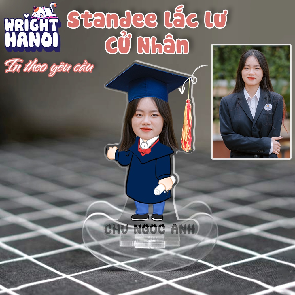 Standee lắc lư lật đật Cử Nhân In Theo Yêu Cầu Quà Tặng Cho Học Sinh ...