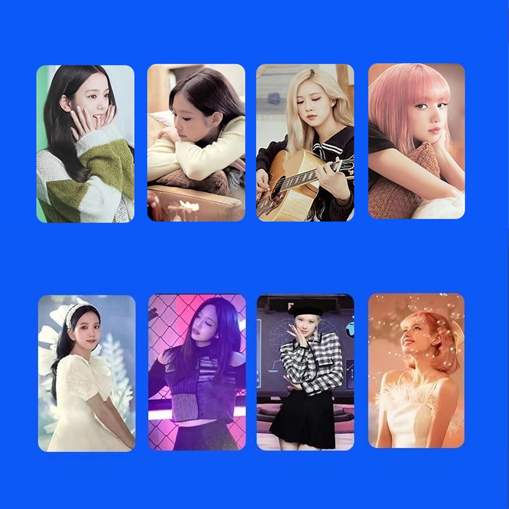 4 Cái / bộ BP BP BP BP BPPG Photocards Album THE GAME JENNIE JISOO LISA ...